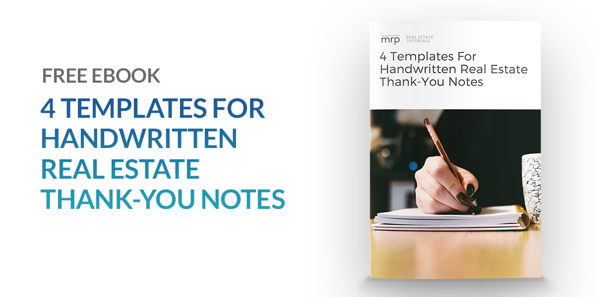 4 Templates For Handwritten Real Estate Thank-You Notes